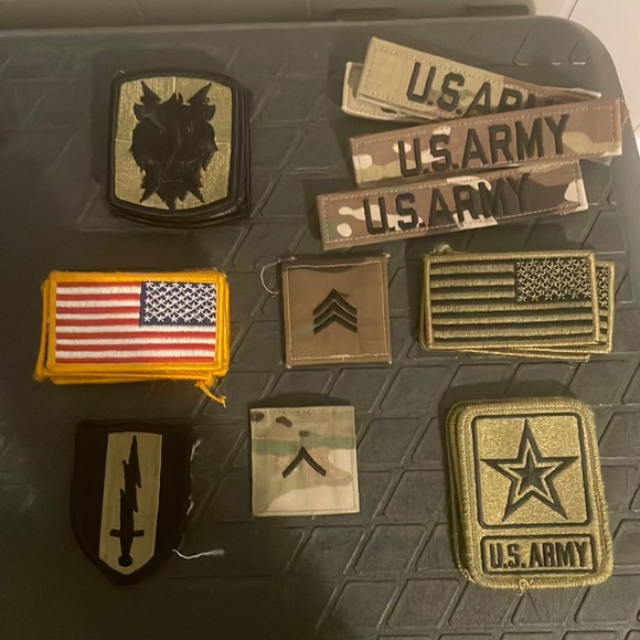 Accessories | Us Army Uniform Pat Set Unisex | Poshmark